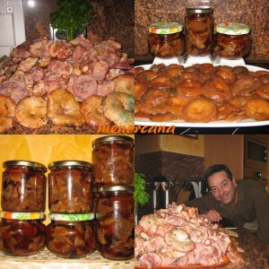 Setas confitadas - Ana en la cocina