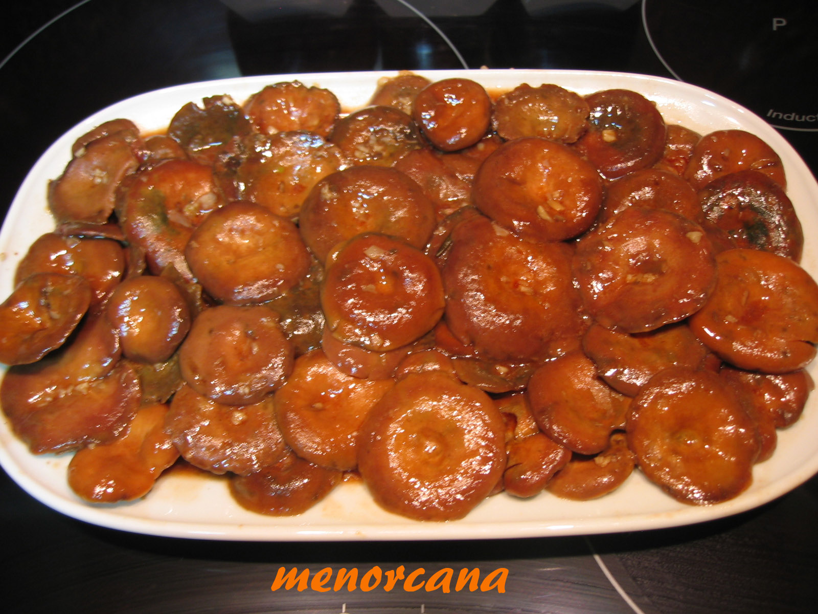 Setas confitadas - Ana en la cocina