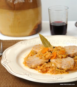 Lomo con col - Ana en la cocina