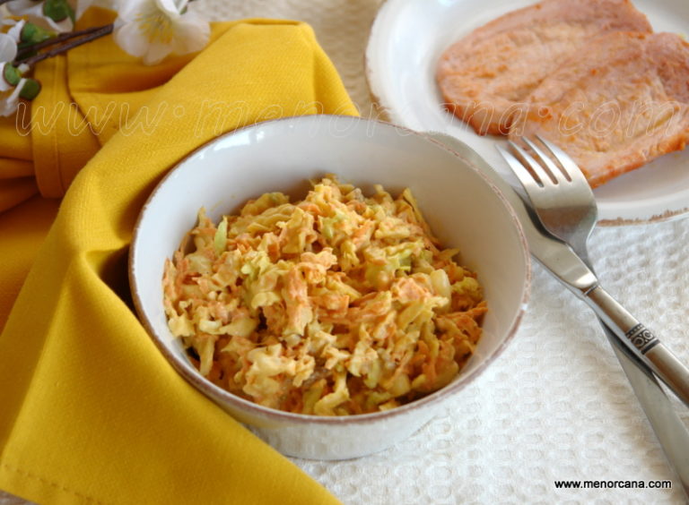 Ensalada de col (coleslaw) - Ana en la cocina